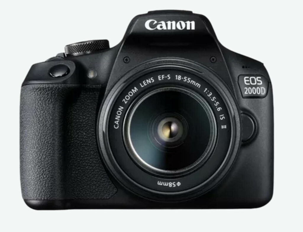 Canon EOS 2000D : le reflex à petit prix - Partons en Voyage